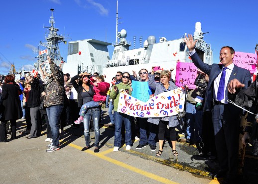 HMCS Charlottetown Welcomed Home after Nine Months of Deployment – John ...